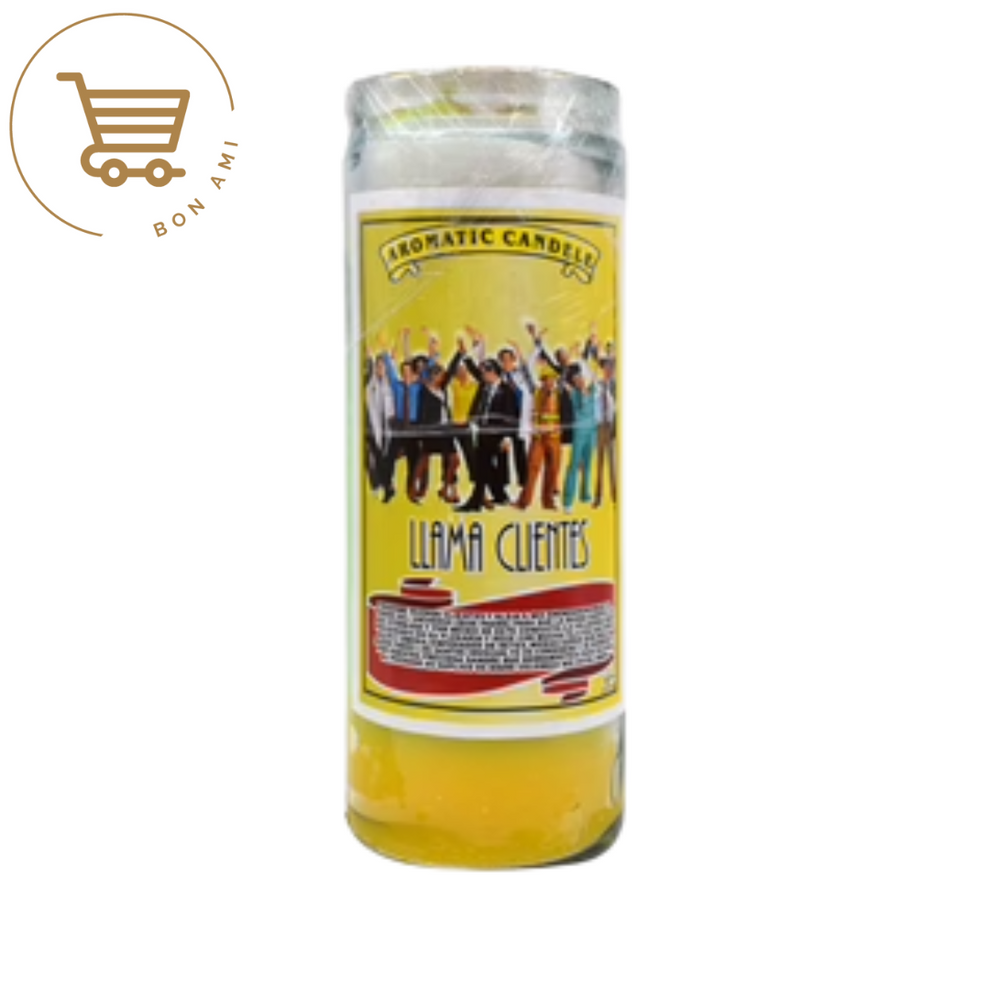 Veladora Llama Clientes – Tienda Bon Ami
